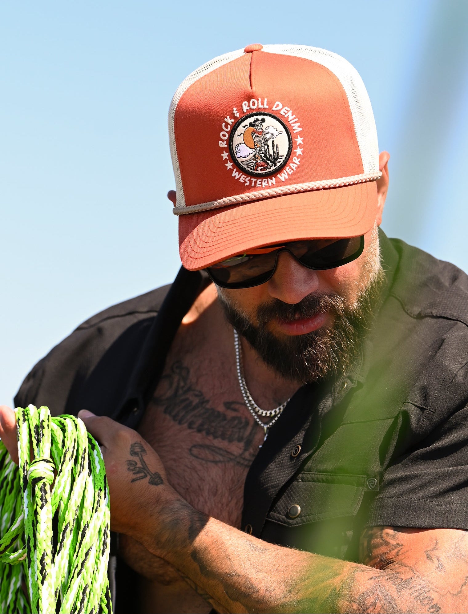 Rock & Roll Skeleton Cap | Rock & Roll Denim