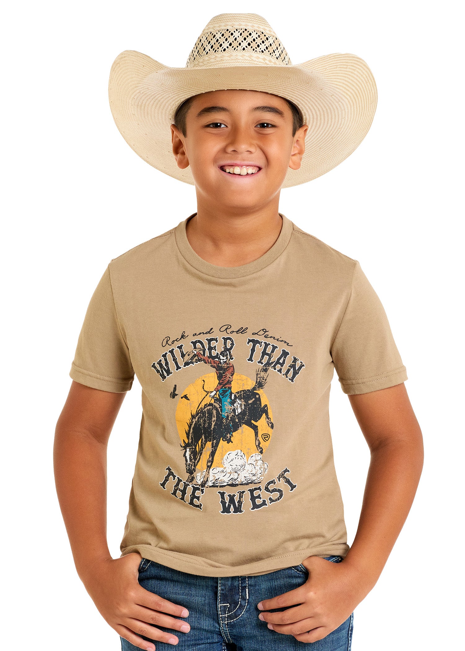 Boys' Wilder Than The West Graphic Tee | Rock & Roll Denim
